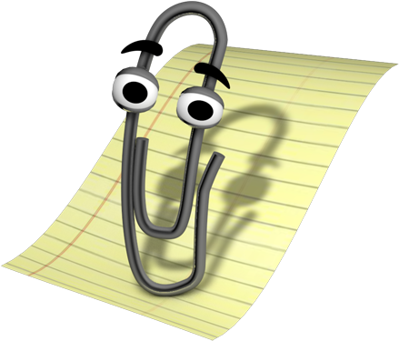 Download Transparent Clippy, The Office Assistant - Microsoft Office ...