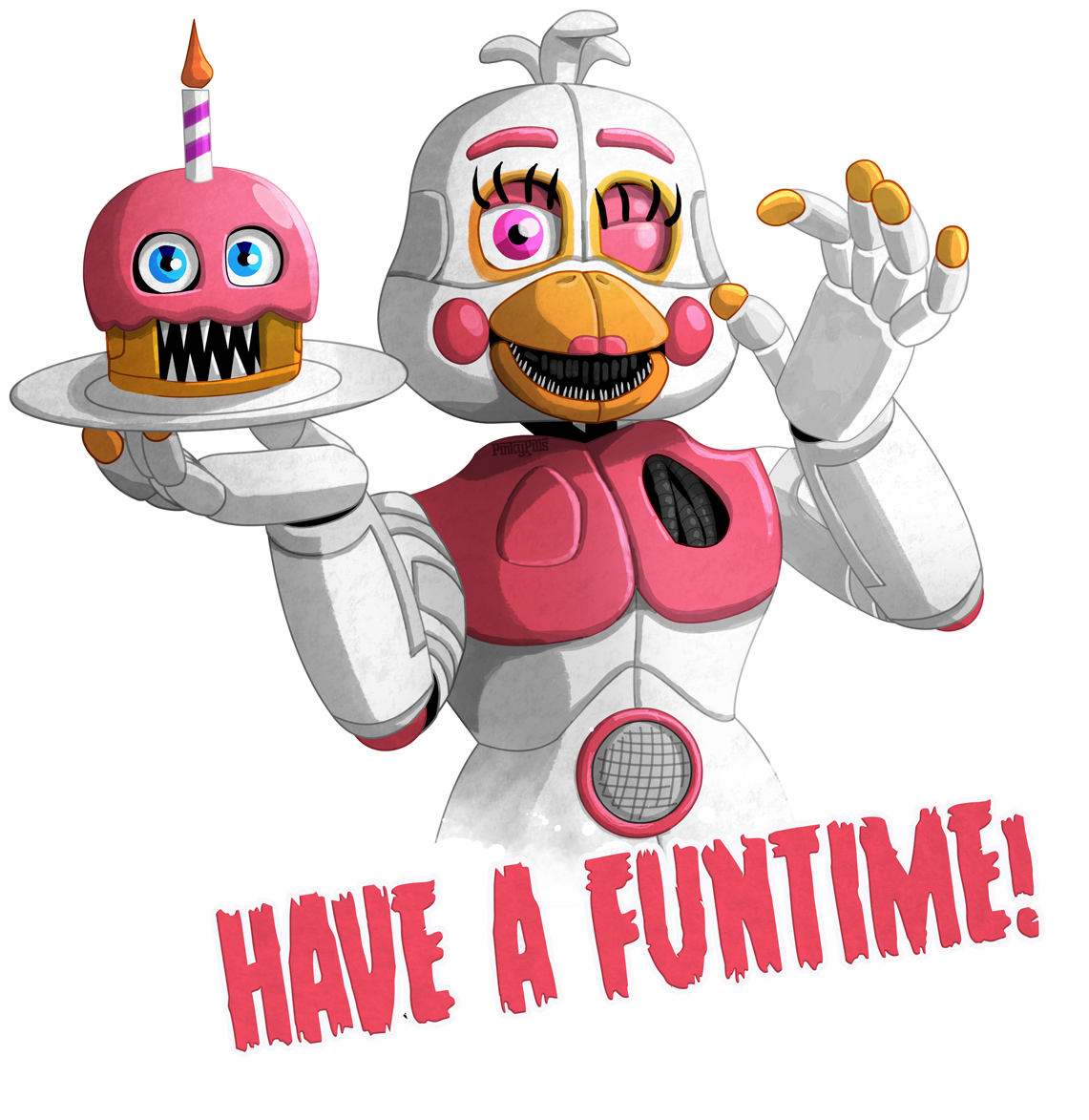 Download Wohoo, Funtime Chica I Tried To Experiment A Bit To - Funtime ...