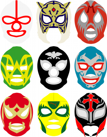 Download Vector Mask Nacho Libre - Full Size PNG Image - PNGkit