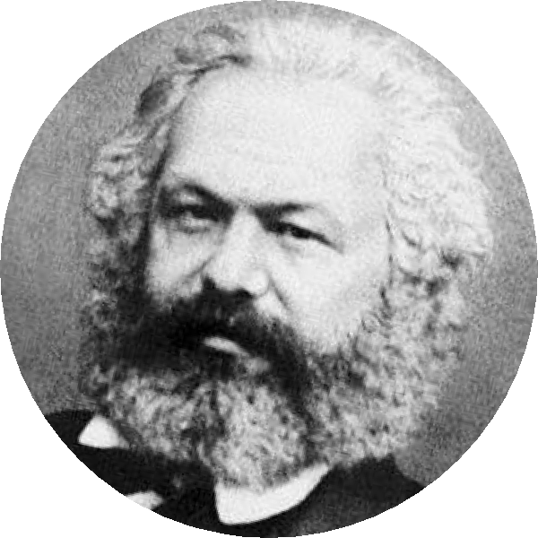 Download Karlmarx - Karl Marx: His Life And His Works - Full Size PNG ...