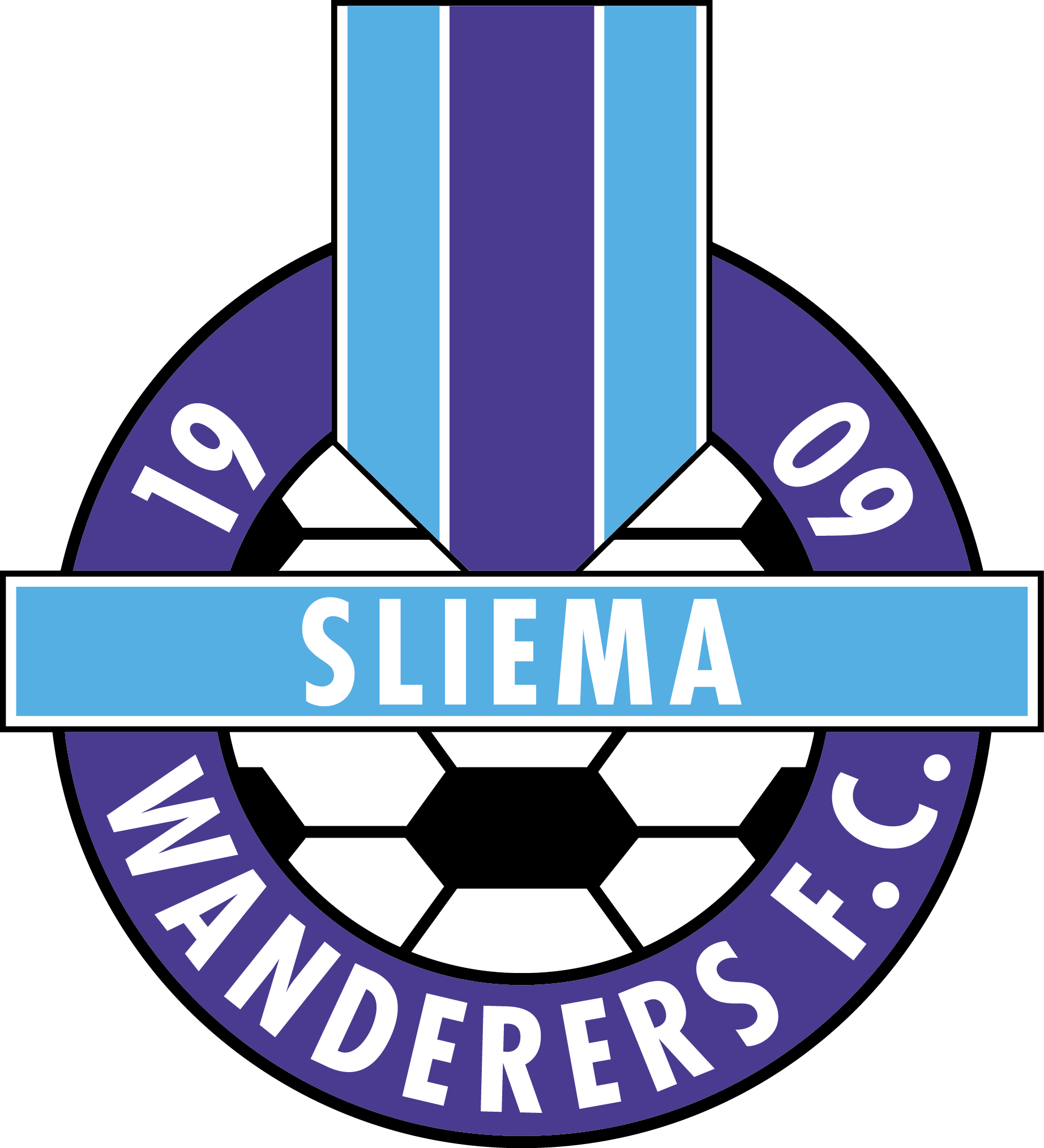 Download Sliema Wanderers Fc - Sliema Wanderers Logo History - Full ...