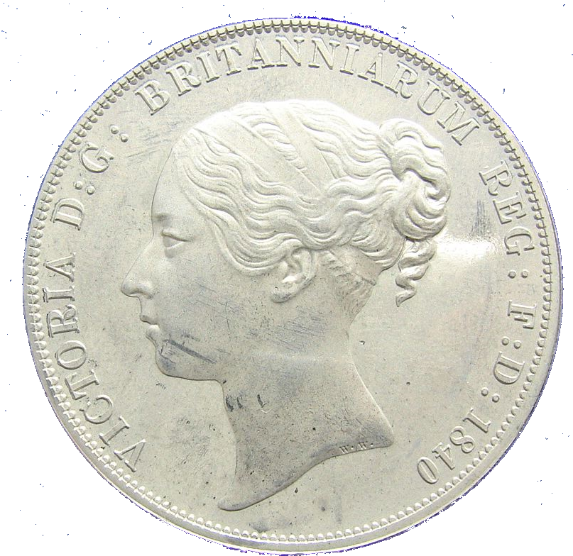 Download Victoria Young Head By William Wyon, Edited As A Retro-pattern ...