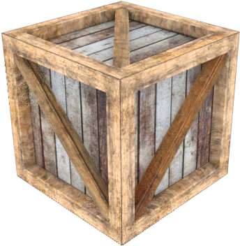 Download Crate Render - Crate - Full Size PNG Image - PNGkit