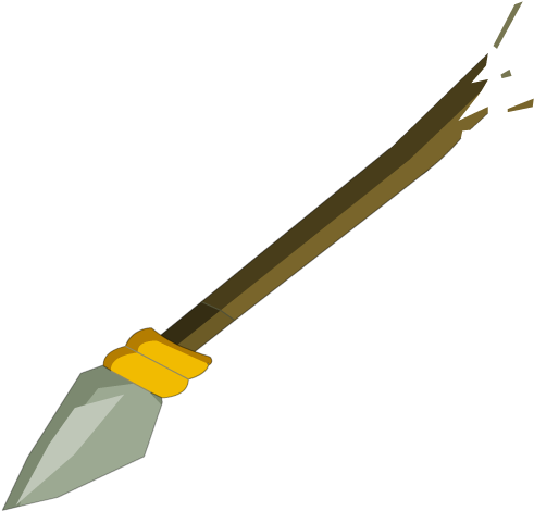 Download Broken Spear - Cartoon Spear Png - Full Size PNG Image - PNGkit