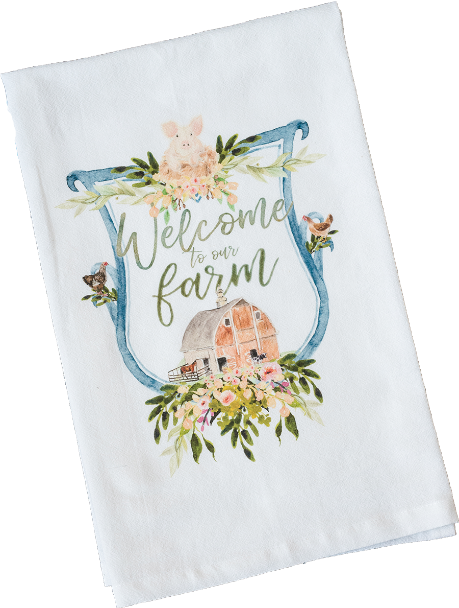 Download Welcome To Our Farm - Greeting Card - Full Size PNG Image - PNGkit