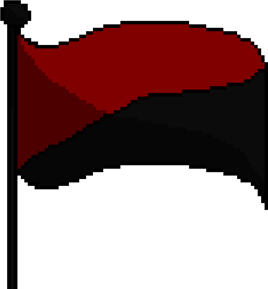 Download Red And Black Flag - Flag - Full Size PNG Image - PNGkit