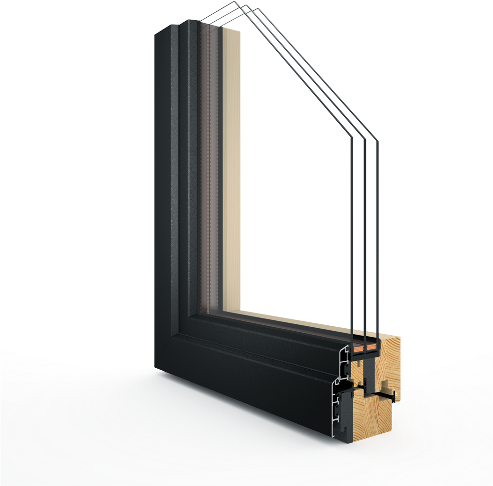 Download Historic Windows - Metal Fixed Window Detail - Full Size PNG ...