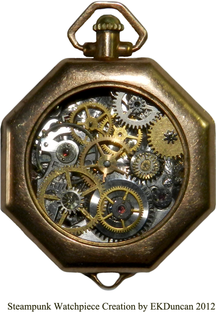 Download Ladies Steampunk Timepiece From Vintage Parts By Eveyd ...