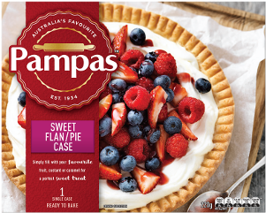 Download Sweet Flan/ Pie Base - Pampas Shortcrust Pastry 5 Sheets 1kg ...