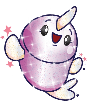 Download Akwa The Narwhal - Pikmi Pops Characters - Full Size PNG Image ...