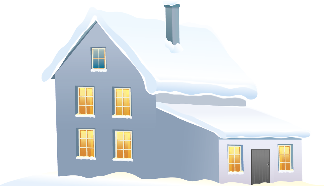 Download Clipart Winter House - Winter House Png - Full Size PNG Image ...