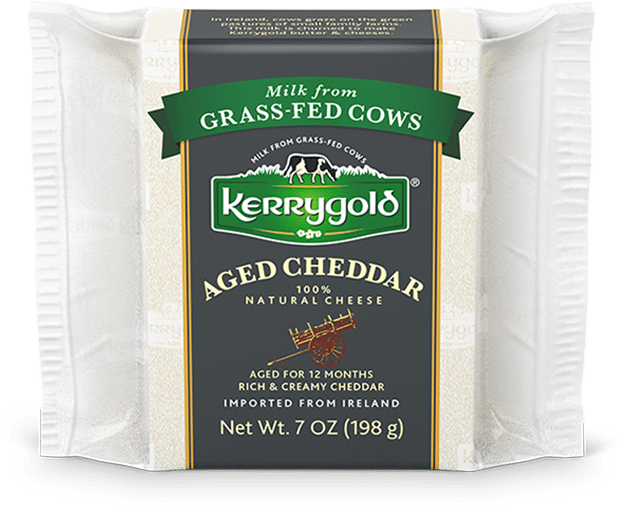 Download Aged Cheddar Cheese - Kerrygold Cheddar - Full Size PNG Image ...