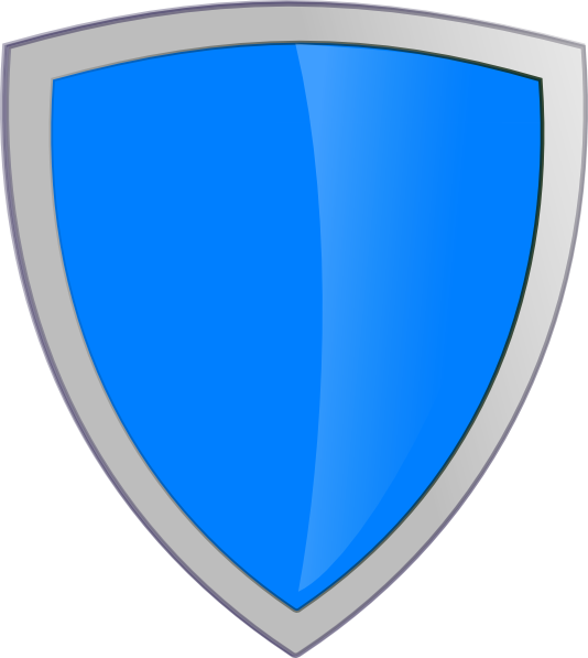 Download Security Shield Clipart Fancy - Shield Vector Blue Png - Full ...