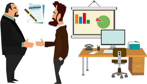 Download Job-offer - Cartoon - Full Size PNG Image - PNGkit