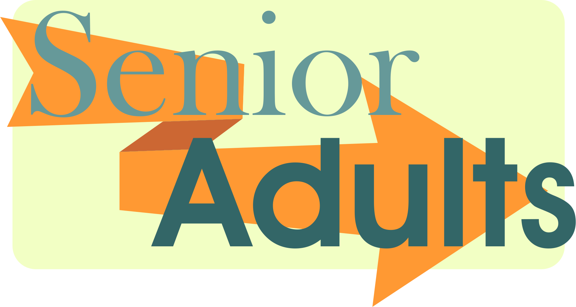 Download Senior Adult Ministry - Graphic Design - Full Size PNG Image ...