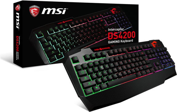 Download Keyboards Gaming Gear Interceptor Ds4200 - Msi Ds 4200 - Full ...