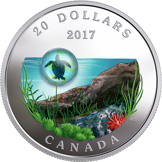 Download Transparent Pure Silver Coloured Coin - Royal Canadian Mint Pi ...