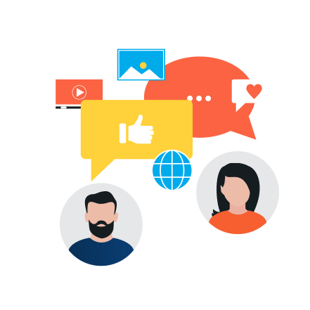 Download Social Media - Full Size PNG Image - PNGkit