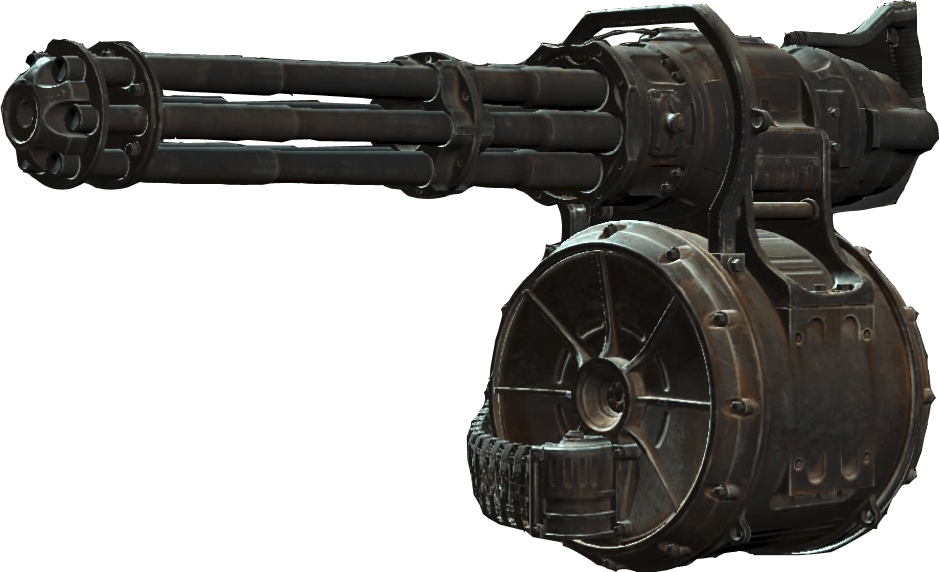 Download Minigun - Fallout 4 Minigun Png - Full Size PNG Image - PNGkit