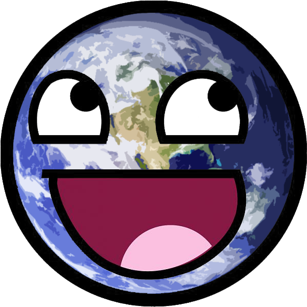 Download Epic World Planet - Yay Smiley Face - Full Size PNG Image - PNGkit