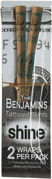 Download "the Benjamins" Tattooed Blunt Wraps By Shine Papers - Blunt ...