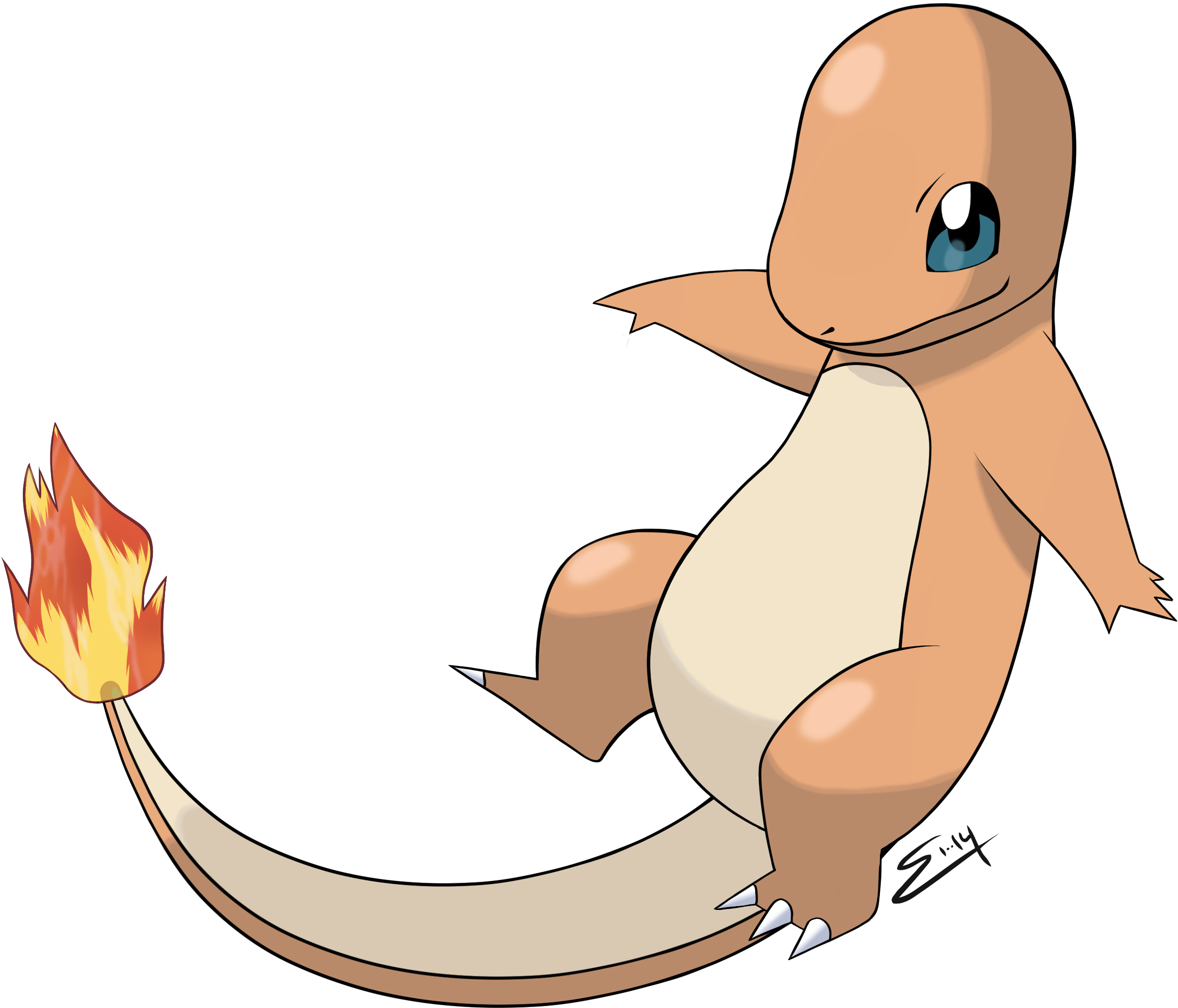 Download Charmander - Cartoon - Full Size PNG Image - PNGkit