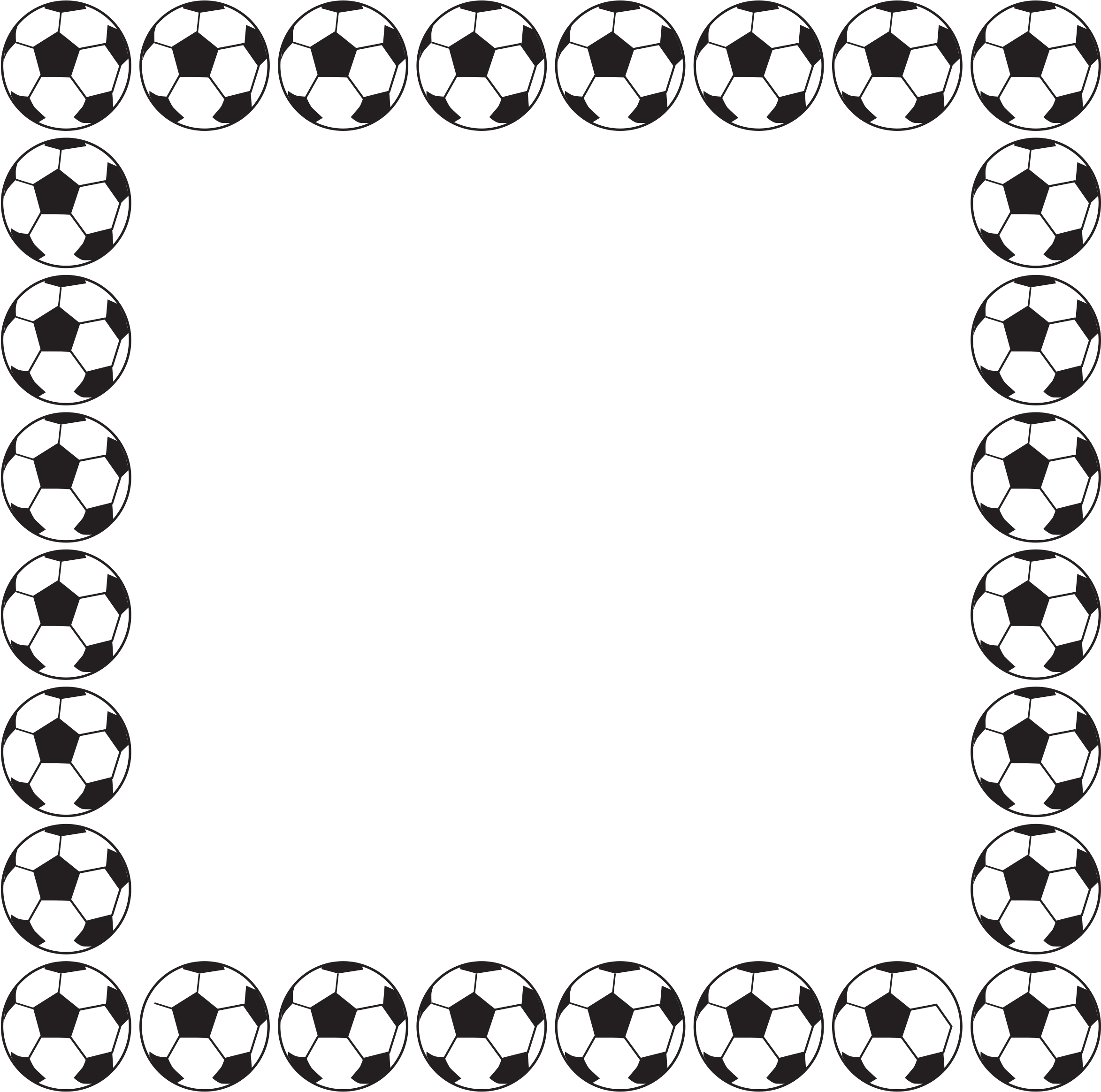 Download Transparent This Free Icons Png Design Of Football Border - PNGkit