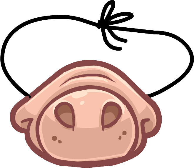 Download Funny Pig Snout Clothing Icon Id 2016 - Snout Clipart - Full ...