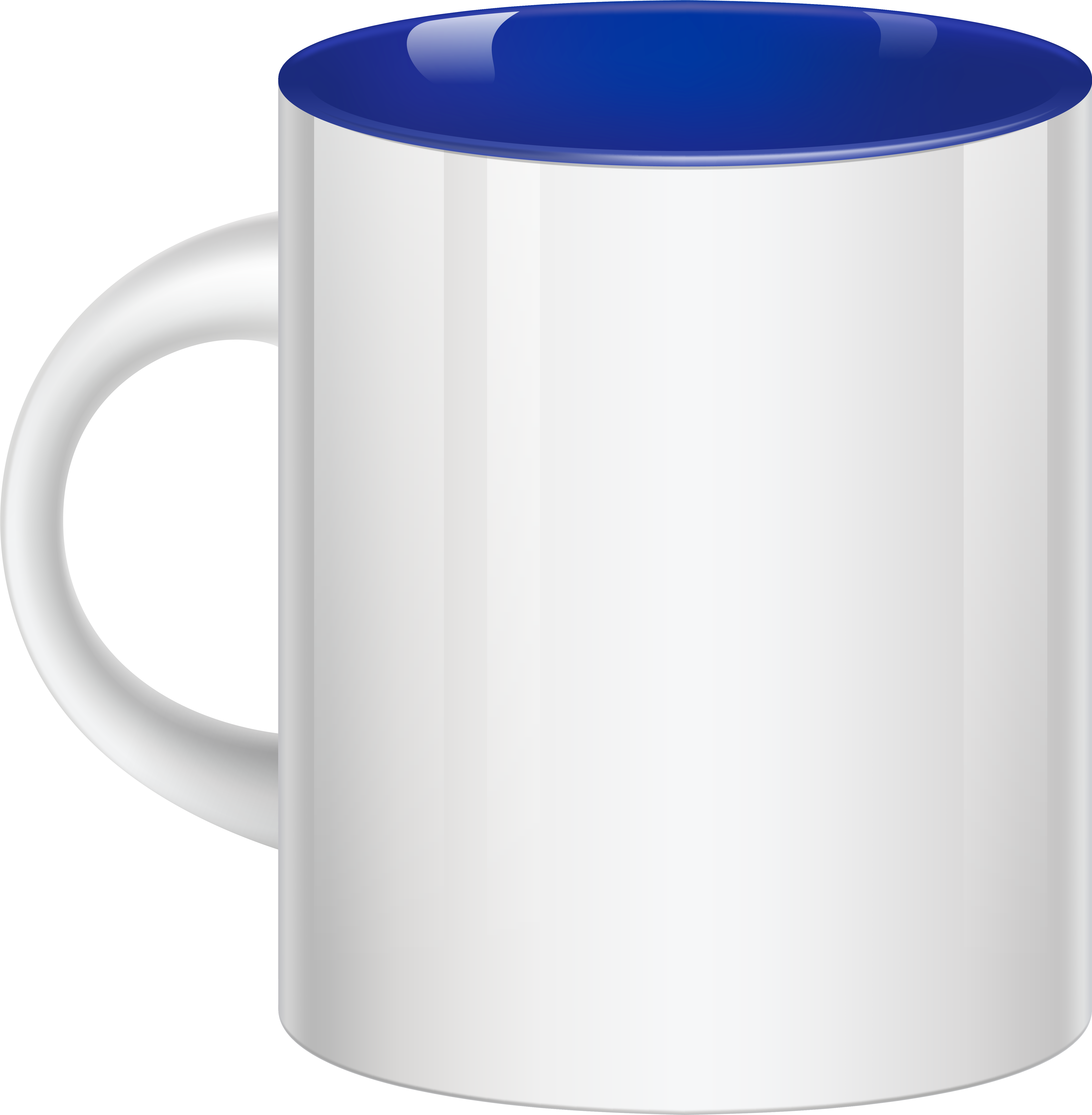 Download White Blue Cup Png Clipart - White And Blue Mug Png - Full ...