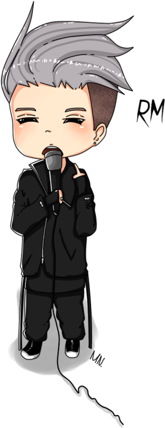 Download Rap Monster Do You - Drawing - Full Size PNG Image - PNGkit