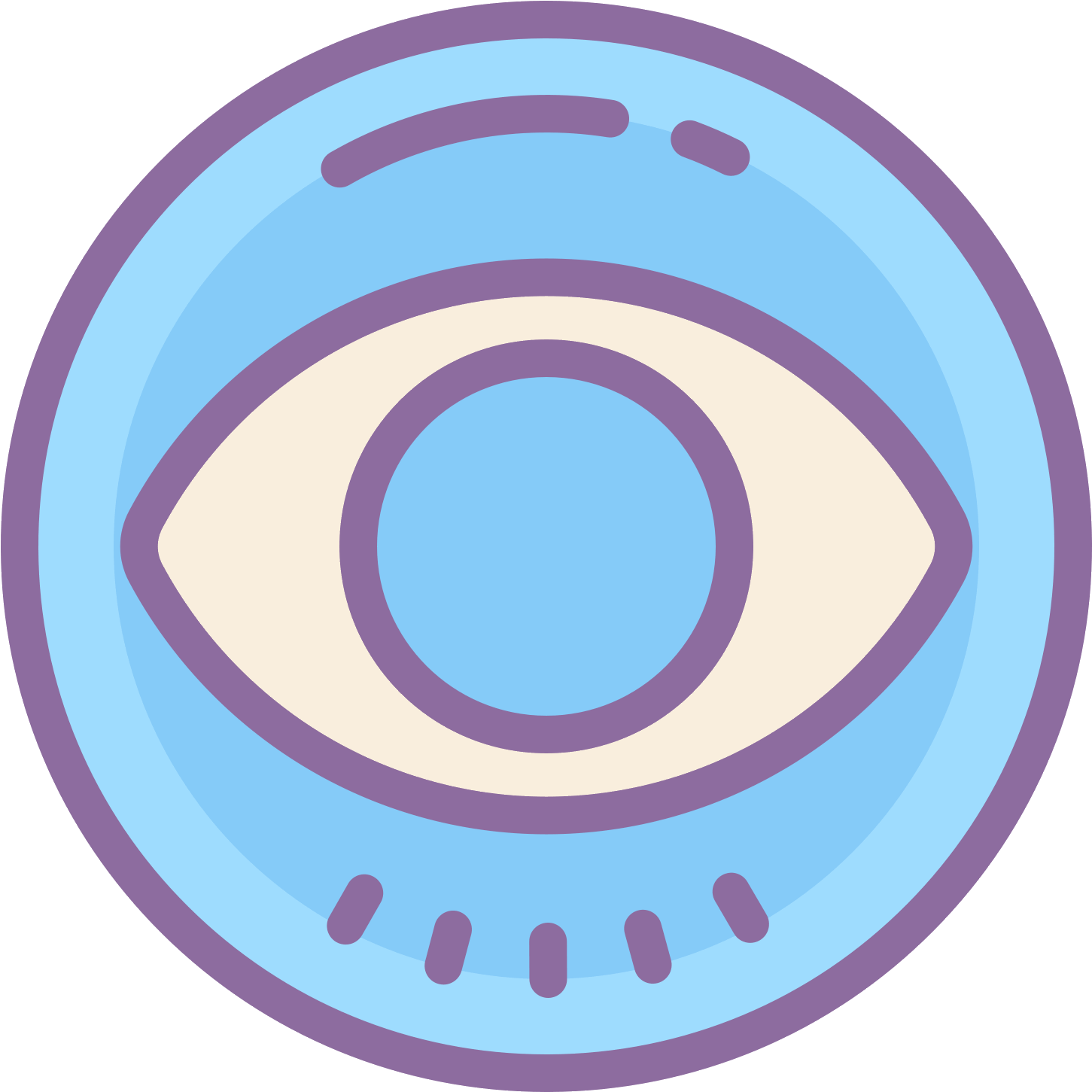 Download Cbs Icon On Transparent Background - Circle - Full Size PNG ...