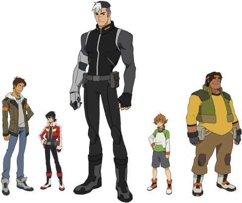 Download Voltron Except The Paladins Heights Are Proportional - Voltron ...