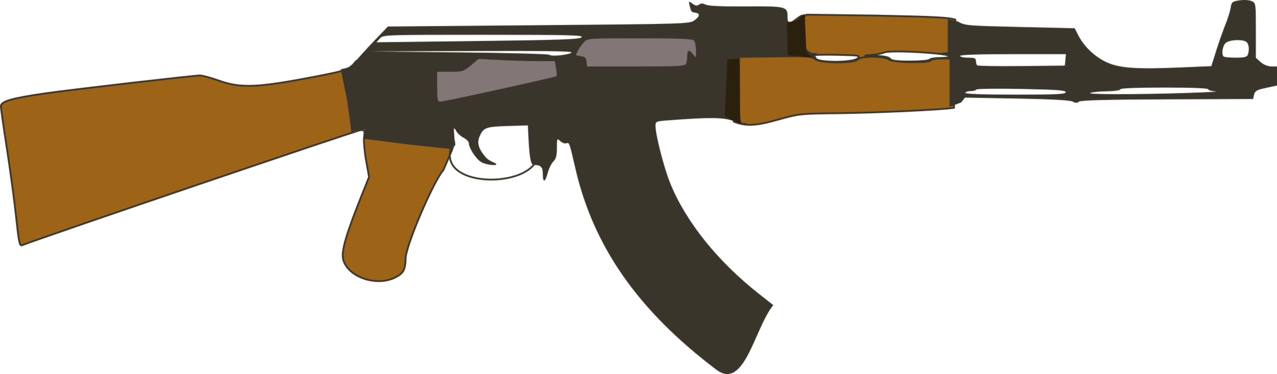 Download Ak-47 Rifle Automatic Firearm Weapon - Ak 47 - Full Size PNG ...