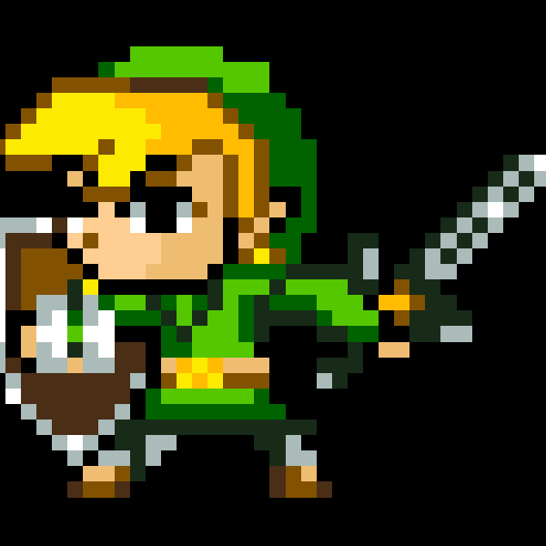 Download Link Zelda 16 Bit - Full Size PNG Image - PNGkit