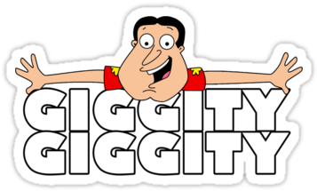 Download Glenn Quagmire Peter Griffin Text Cartoon Logo Font - Giggity ...