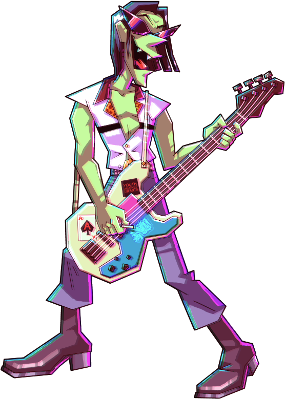 Download Cort Followed - Gorillaz - Full Size PNG Image - PNGkit