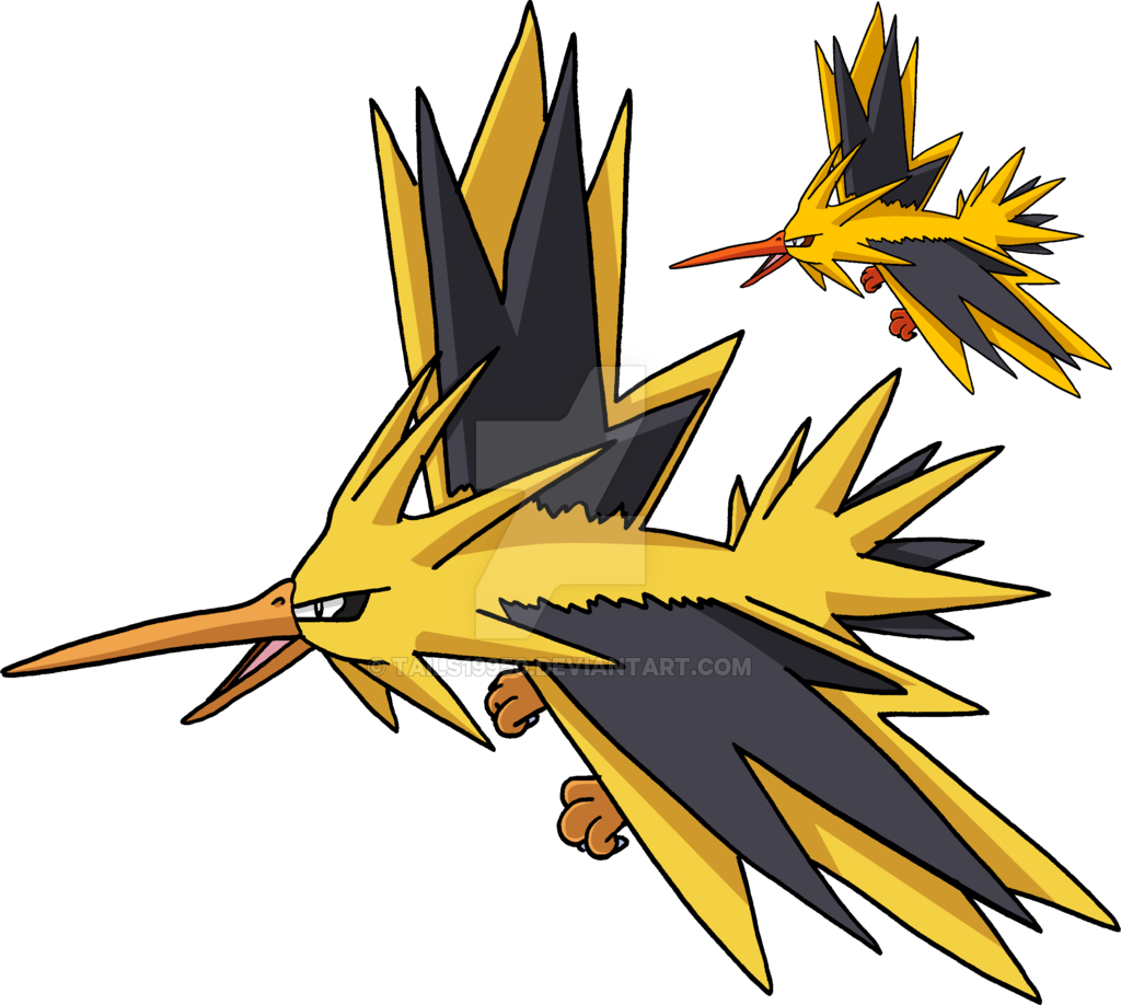 Download Zapdos Drawing Pencil Png Royalty Free Stock - Tails19950 ...