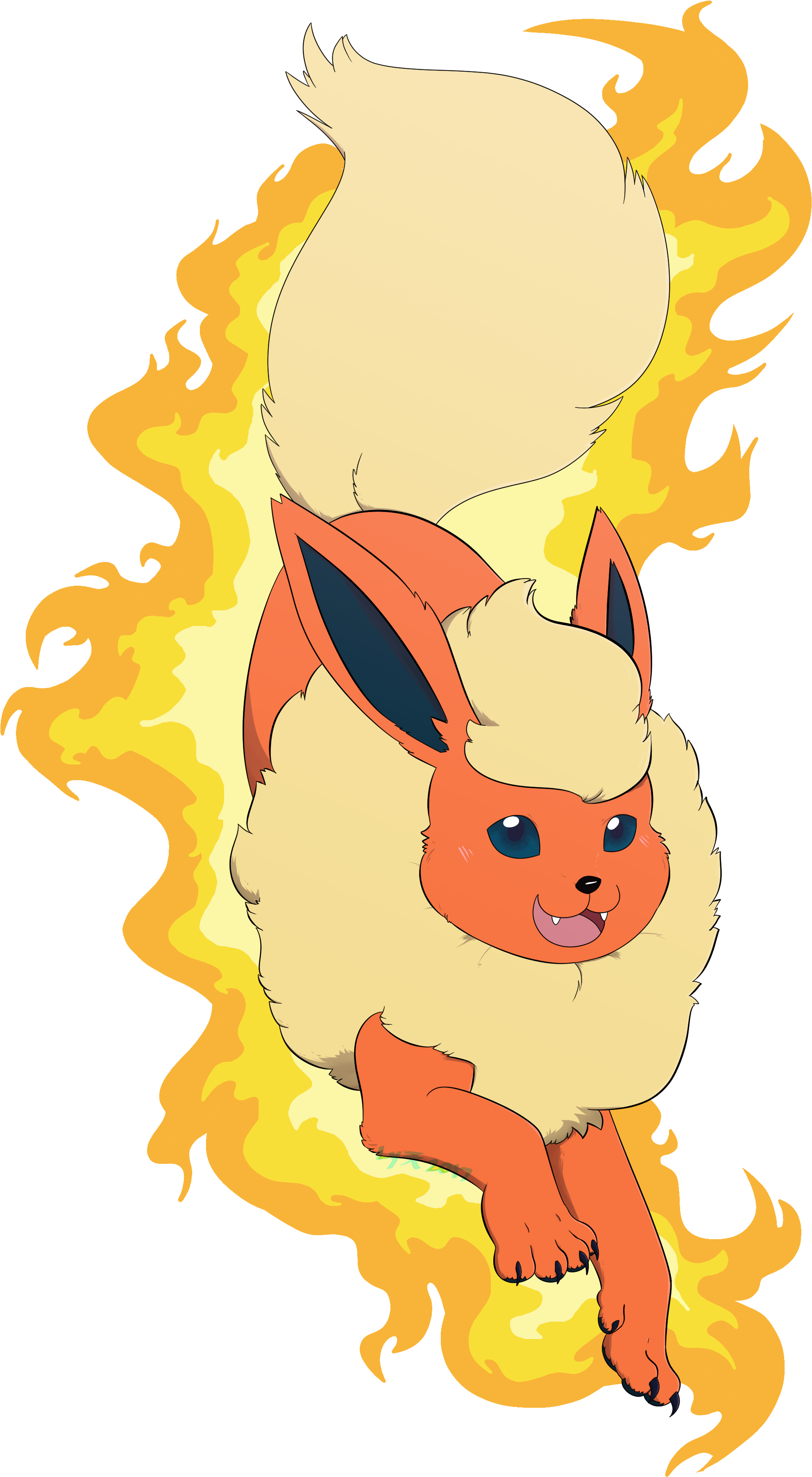 Download Flareon - Full Size PNG Image - PNGkit