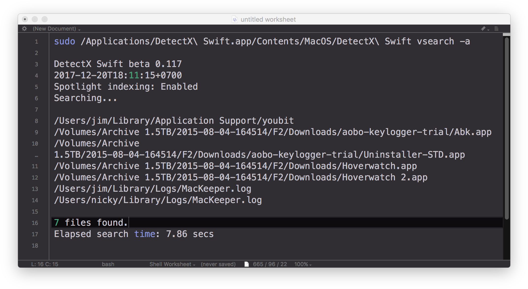 Download Scan For Malware On The Command Line - Tmux Pretty - Full Size ...