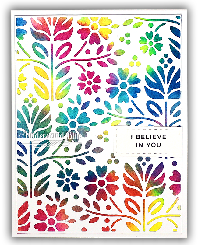 Download Scandanavian Die Cut Background With Watercolor By - Die ...