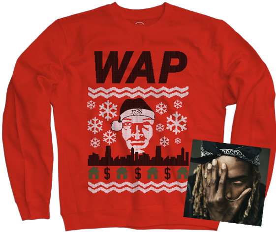 Download Get Into The Spirit With This Fetty Wap Christmas Sweater ...