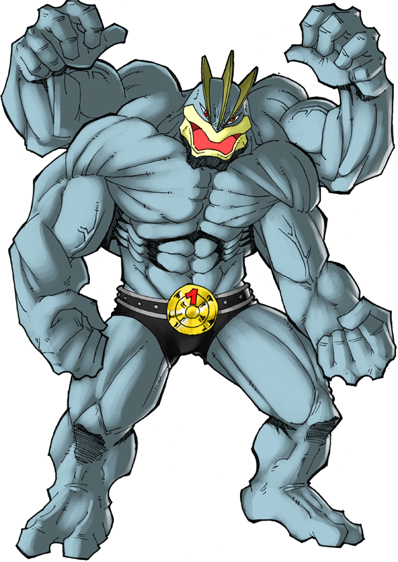Download Pokemon Shiny-machamp Is A Fictional Character Of Humans ...
