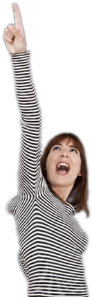 People Pointing Up Png