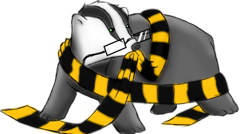Hufflepuff Badger Silhouette