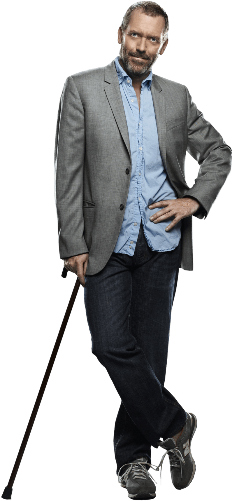 Download Dr House Close Up Transparent Png Sticker - Dr House Images ...