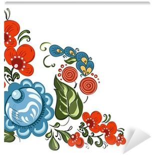 Download Decorative Corner Element In Russian Traditional Style - Lara ...