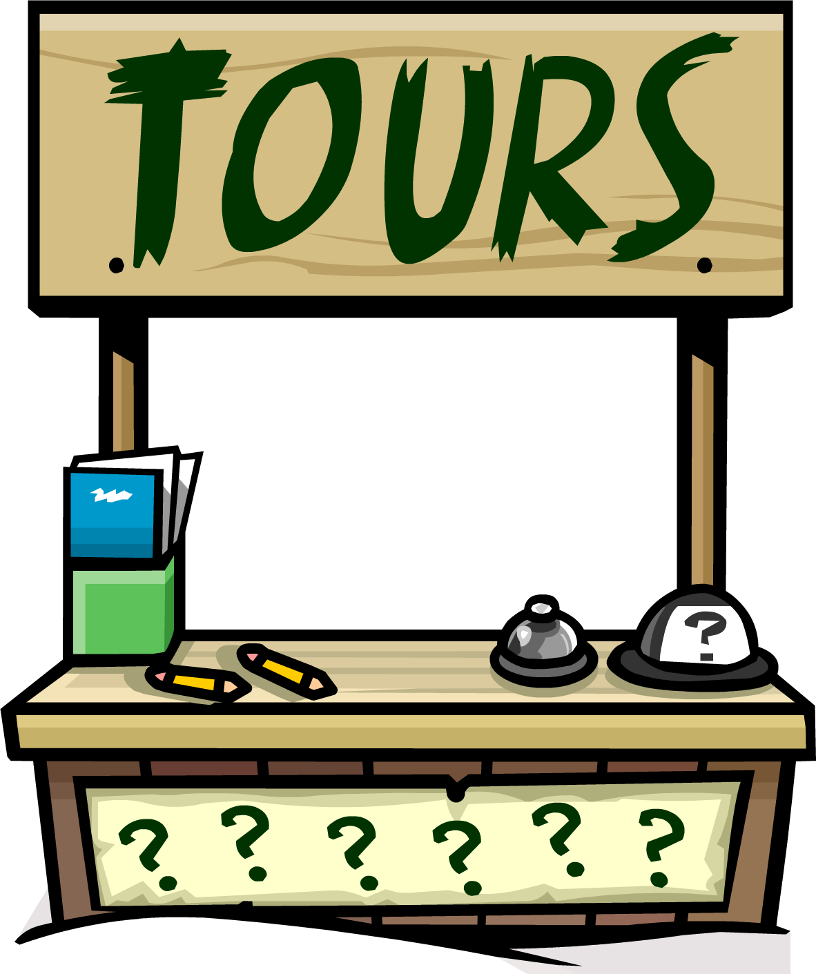 Download Tour Booth - Club Penguin Tour Guide Stand - Full Size PNG ...