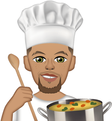Download Chef Stephen Curry - Riley Curry Emoji - Full Size PNG Image ...