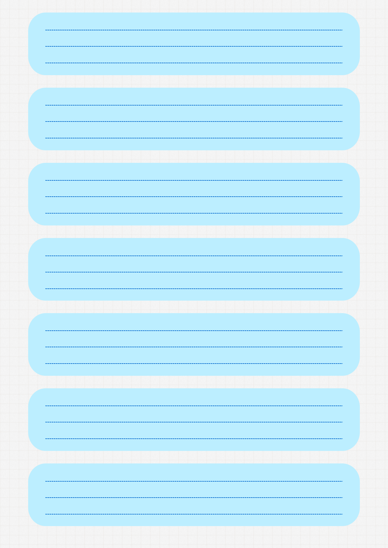 Download Click Here To Download 7 Plain Wide Blue A4 Book Labels ...