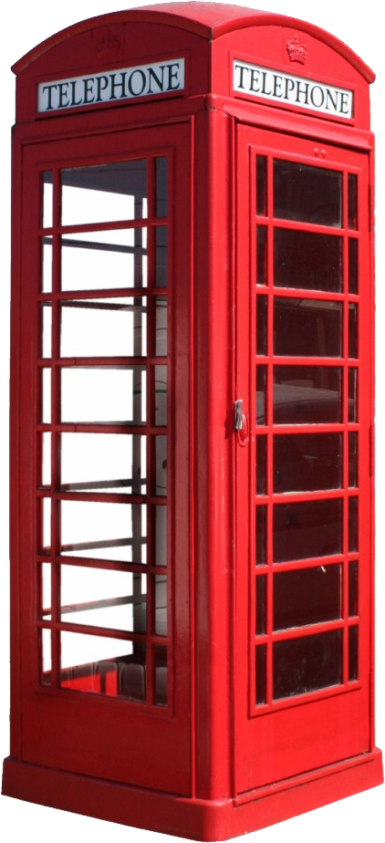 Download Red Telephone Booth Clip Art - Full Size PNG Image - PNGkit